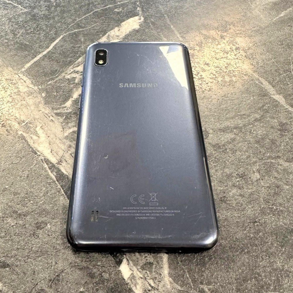 Pre-owned Samsung Galaxy A10 (2019) SM-A105FN/DS 32GB BLACK Dual SIM ...